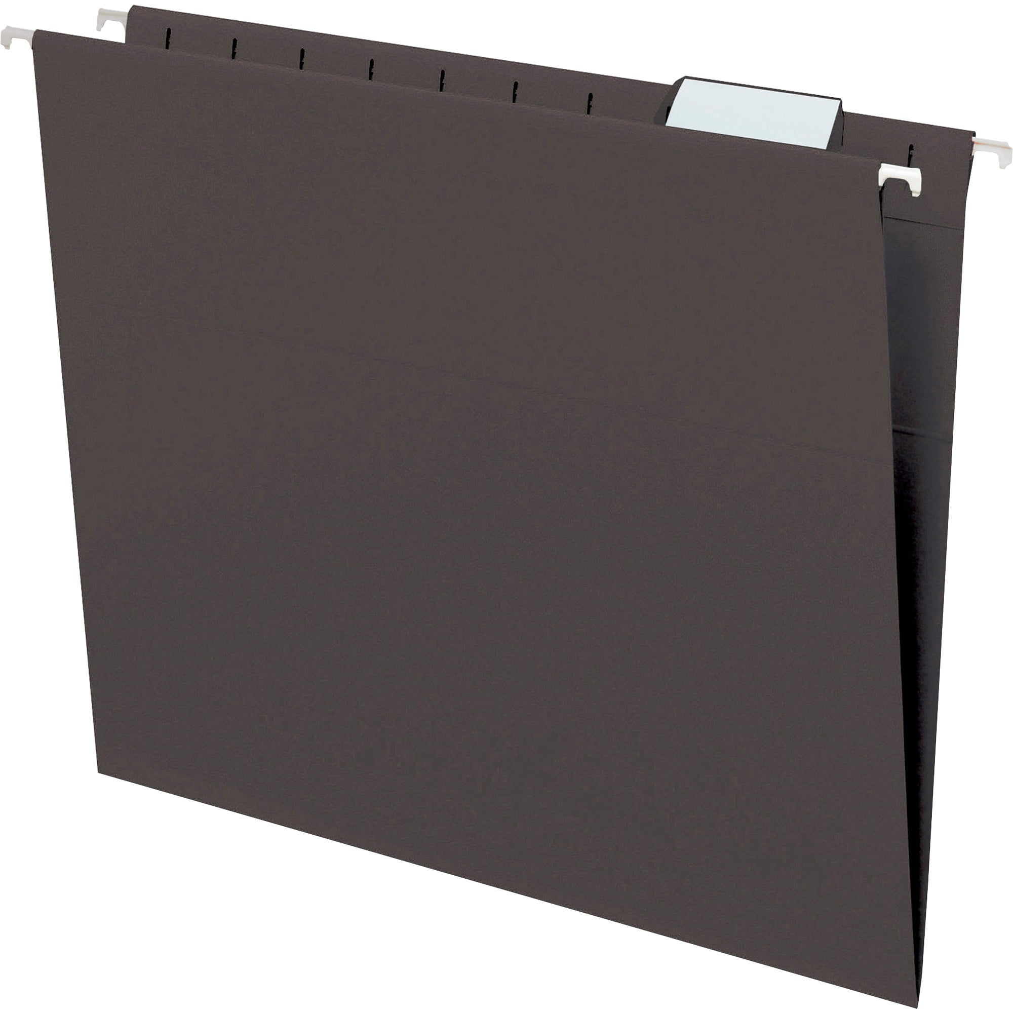 Smead Hanging Folders 1/5 Cut Tabs Black 25/BX Letter (64062)