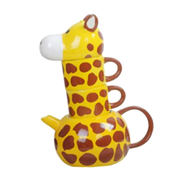 Cartoon Giraffe Tea Set Cute Animal Milk Mug Ceramics Creative Gifts ...