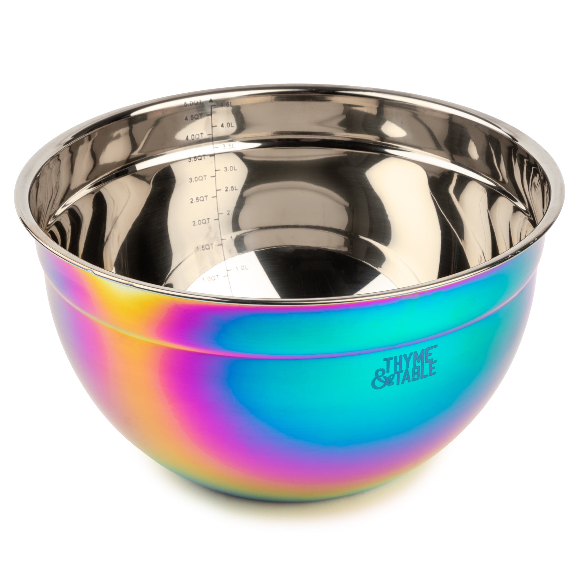 Thyme & Table Stainless Steel Mixing Bowl - Walmart.com