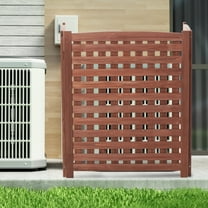 CASTLECREEK Outdoor Privacy Screen, Free-standing AC & Unit Side Panel ...