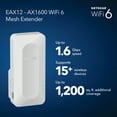 Restored NETGEAR - AX1600 WiFi 6 Mesh Range Extender and Signal Booster ...