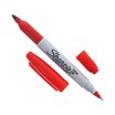 Sharpie Magnum 44 Permanent Marker, Red, 5/8" Wool Tip, Quick Dry ...