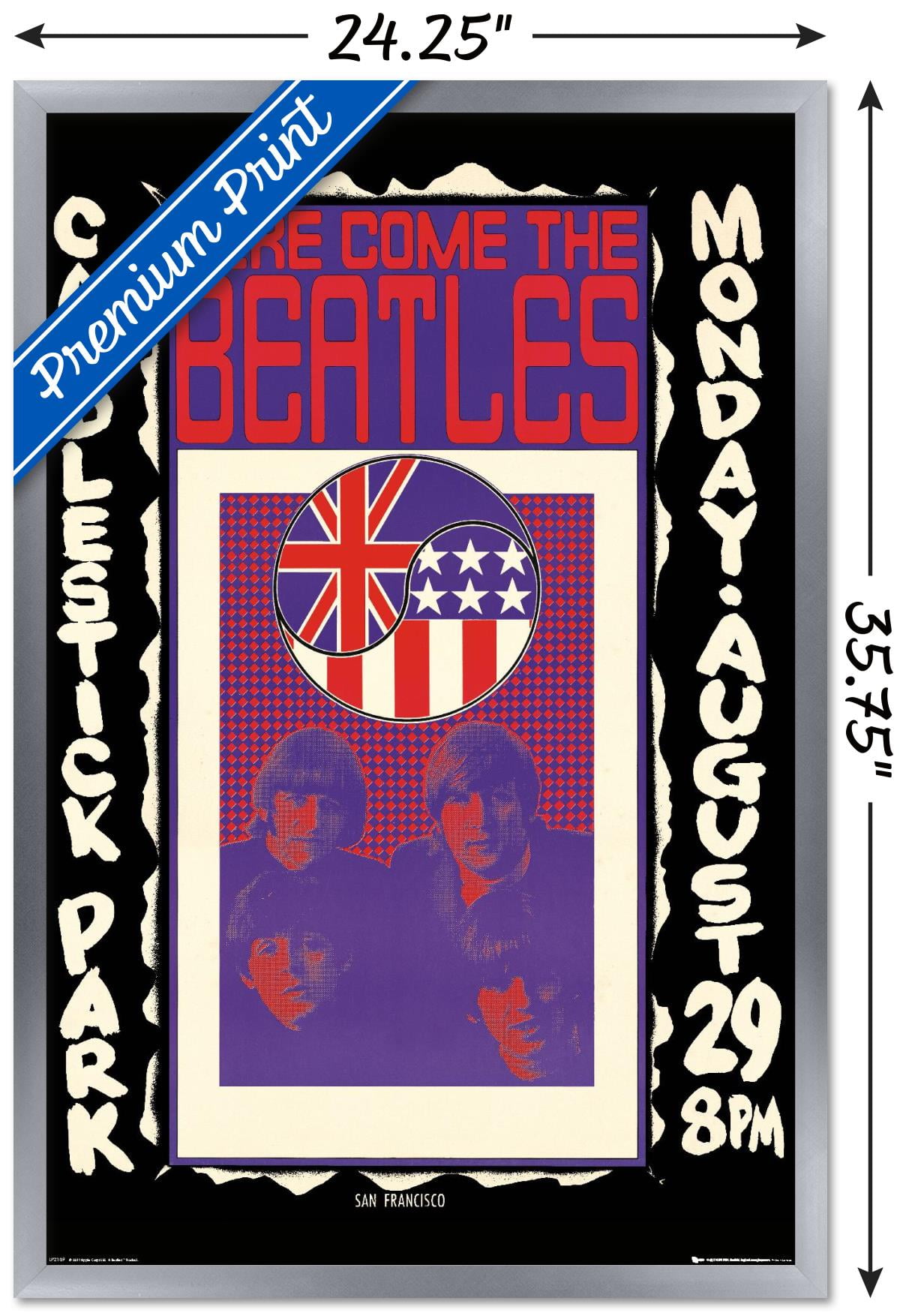 Beatles Posters Framed