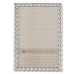 Lawrence Frames Silver Metal Rope 4x6 Picture Frame - Walmart.com