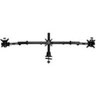 Ergotech Desk Mount for Monitor, Black - Walmart.com