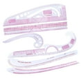 6 Pieces French Metric Ruler metric Ruler Set Curve Pattern Grading ...