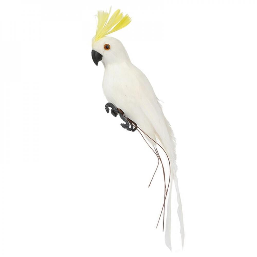 35cm Simulation Parrot Creative Handmade Foam Feather Macaw Lawn ...