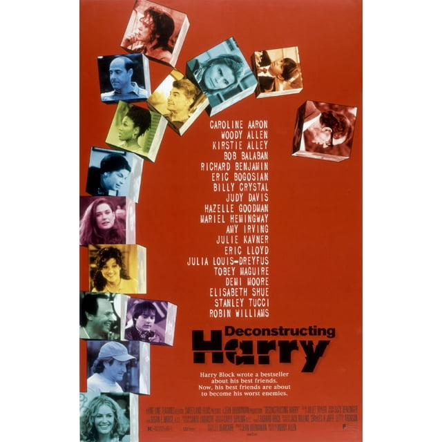 Deconstructing Harry Movie Poster Reprint 27inx40in for any room 27x40 ...