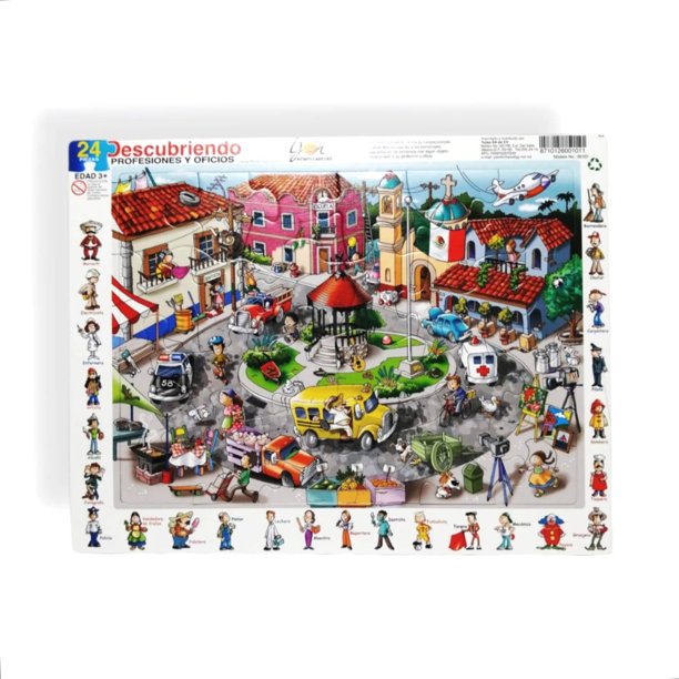 Rompecabezas infantil Descubriendo Profesiones y Oficios Yoisa 101 | Walmart en línea