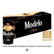 Cerveza Negra Modelo Cero 6 pack 355 ml c/u | Walmart en línea
