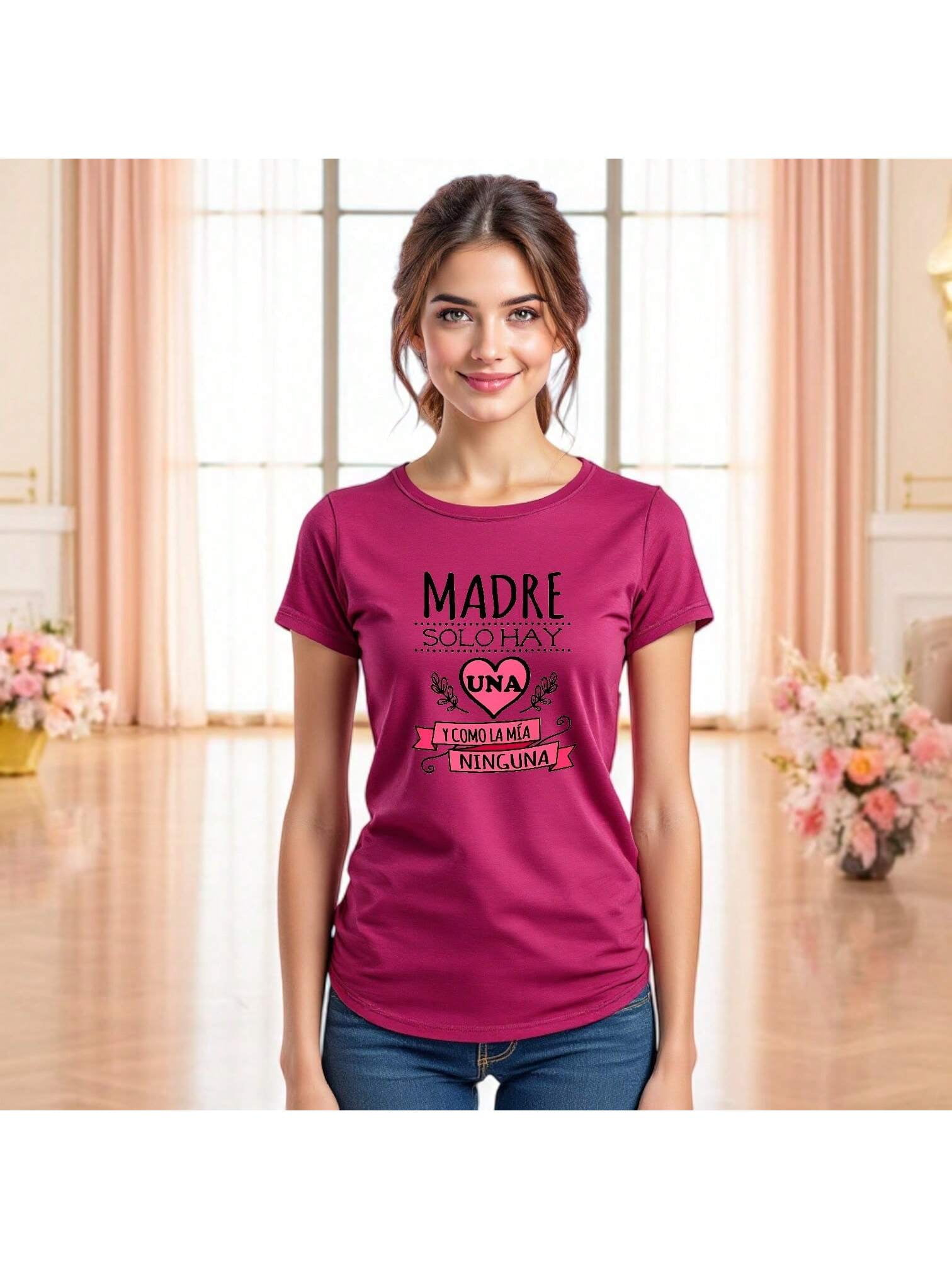 Playera Madre Solo Hay Una y Como La Mia Ninguna – El Regalo Perfecto ...