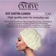 Evolve Go Satin Shower Cap, Ivory - Walmart.com