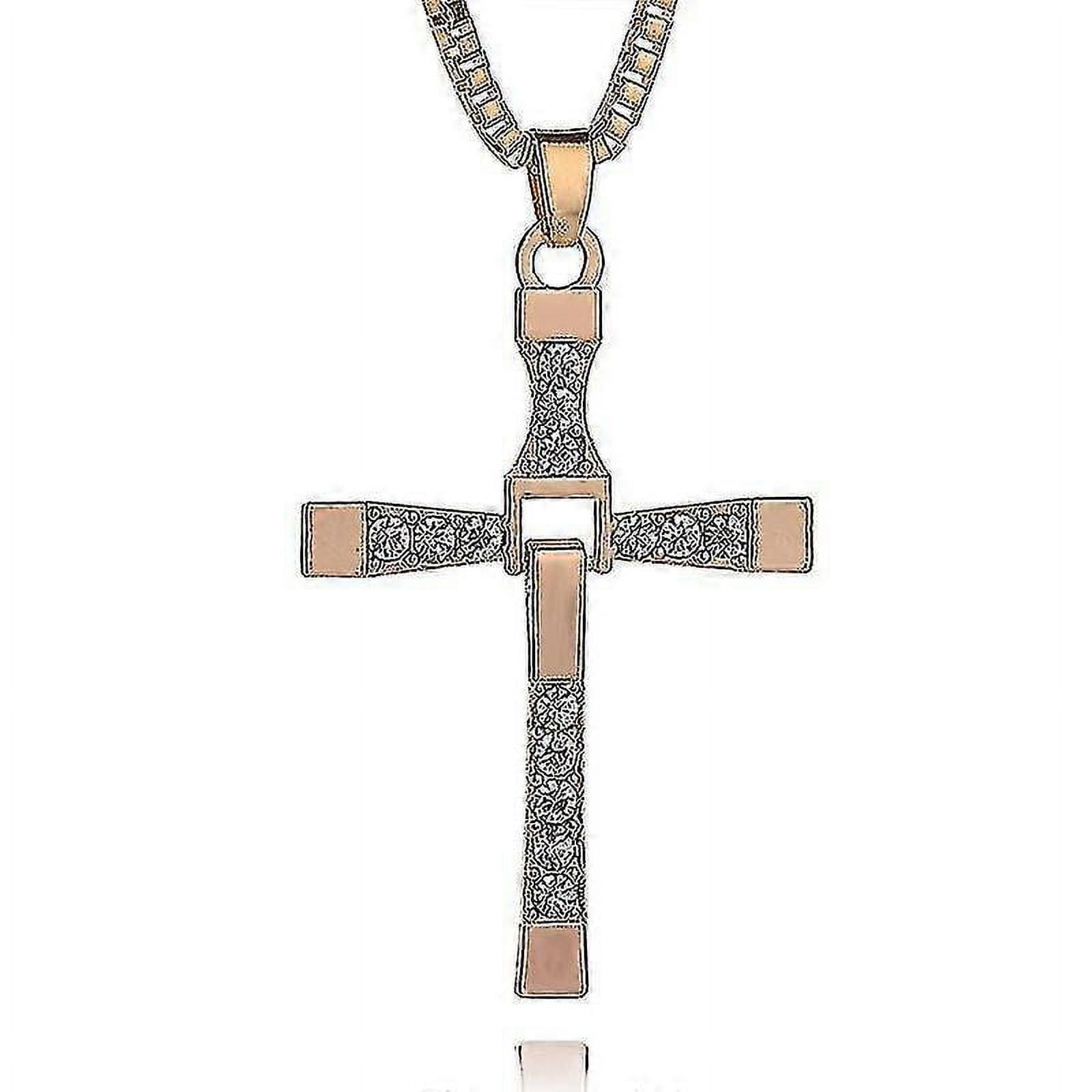 Fast Furious Dominic Toretto Cross Necklace | Walmart en línea