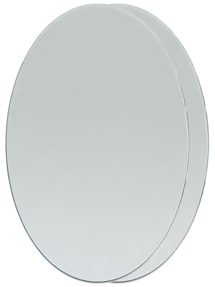 Oval Glass Mirrors 2/Pkg-3"X5" | Walmart Canada