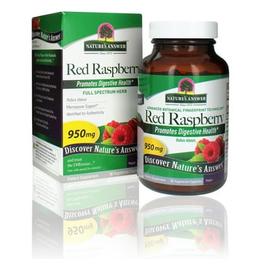Nature's Way Red Raspberry Leaves 100 Capsules - Walmart.com