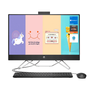 HP 27 inch Touch All-in-One Desktop PC, Intel Core i5-1235U, 8GB RAM ...