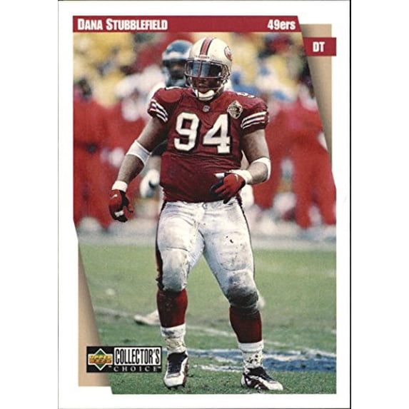 1997 49ers Collector's Choice #SF1 Dana Stubblefield NFL Football ...