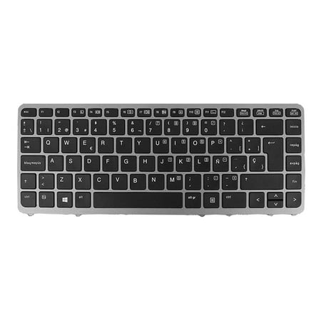 ES PC Laptop Keyboard Keypad Enter-key Frame Backlit for HP Elitebook ...