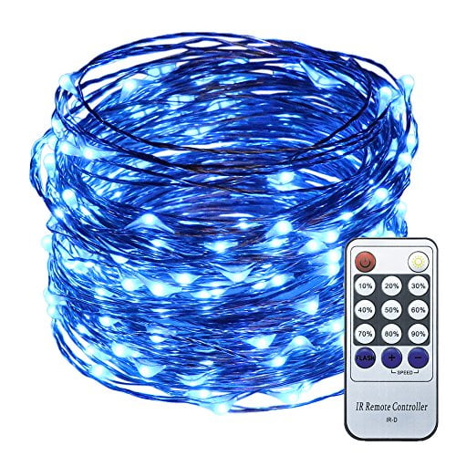 Er Chen 66Ft Led String Lights,200 Led Starry Lights On 20M Copper Wire ...