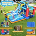 Mega Water Slide Inflatable Bounce Park Wet or Dry Use - Walmart.com