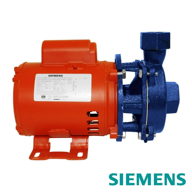 Bomba para Agua Siemens Eléctrica Compacta de 1 HP Motor Monofásico Ecológico 1RF4 BCM115 ...
