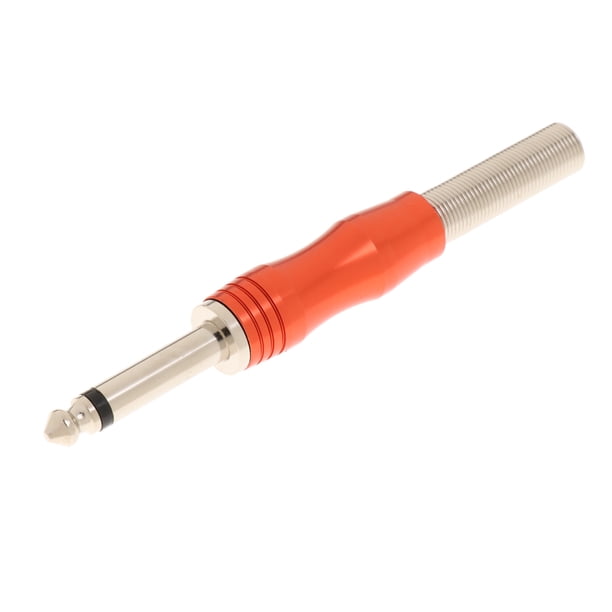 Conector de 6,35 mm shamjiam para micrófono amplificador Mono Jack ...
