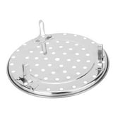 20cm Stainless Steel Steam Holder Tray Shelf Kitchen Cooking ...