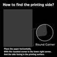 Bulk 90 Sheets Printable Transparency Film Acetate Clear Sheets for ...