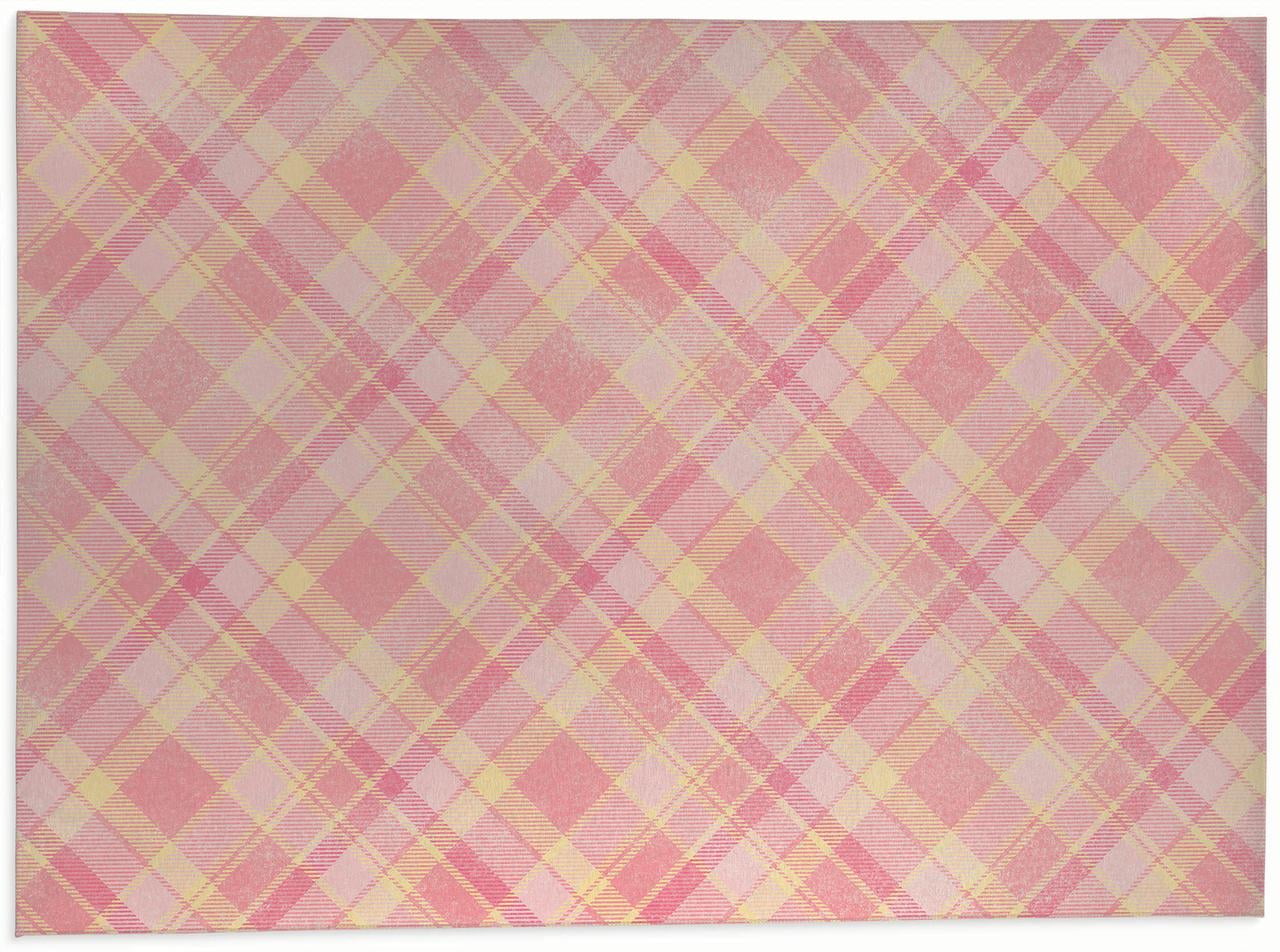MADRAS PINK Office Mat By Kavka Designs - Walmart.com