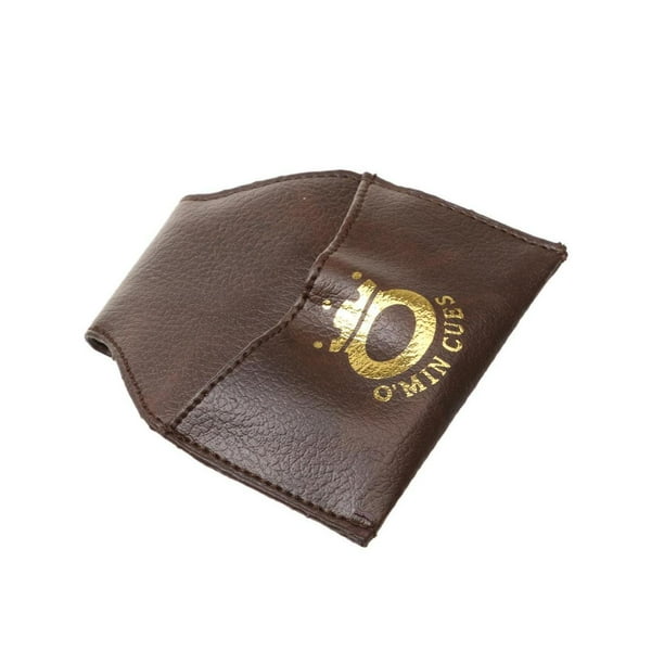Destyer Billiard Snooker Pool Cue PU Leather Chalk Pouch Holder Clip ...