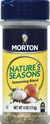 Morton's Nature's Seasons Seasoning Blend, 4 Ounce Containers (Pack of ...