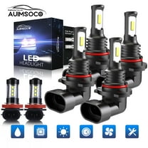 PIAA 23-10197 9007/HB5 Xtreme White Hybrid Replacement Bulb; 12V; 65 ...