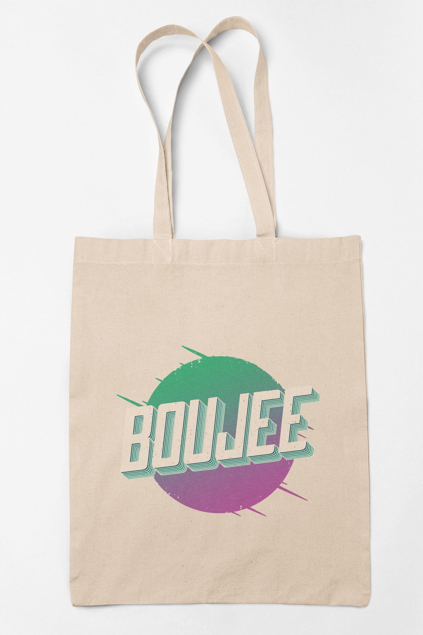 Boujee, Gen or Generation Z Slang 12oz Reusable Canvas Tote Bag ...