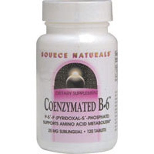 Supplement Source Naturals Coenzymated B-6 Sublingual 30 comprimidos ...