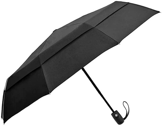 Brookstone Compact Umbrella with Flashlight for Dark Nights,Weather ...