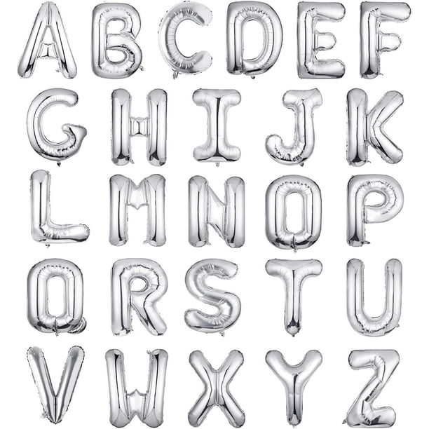 Letter Balloons in Number & Letter Balloons - Walmart.com