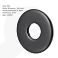 URIJDAS-M8 Flat Washers 23.5mm Outer Diameter Metal Washers for Screws ...
