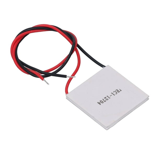 Semiconductor Cooler, 40x40mm Fine Processing DC12V Cooling Tablet Easy Connection With Wire For ...