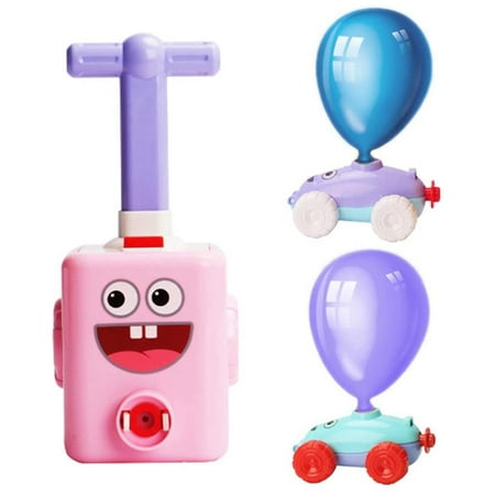 Maoww Funny Balloon Powered Car Children Inertial Power Balloon Car DIY ...