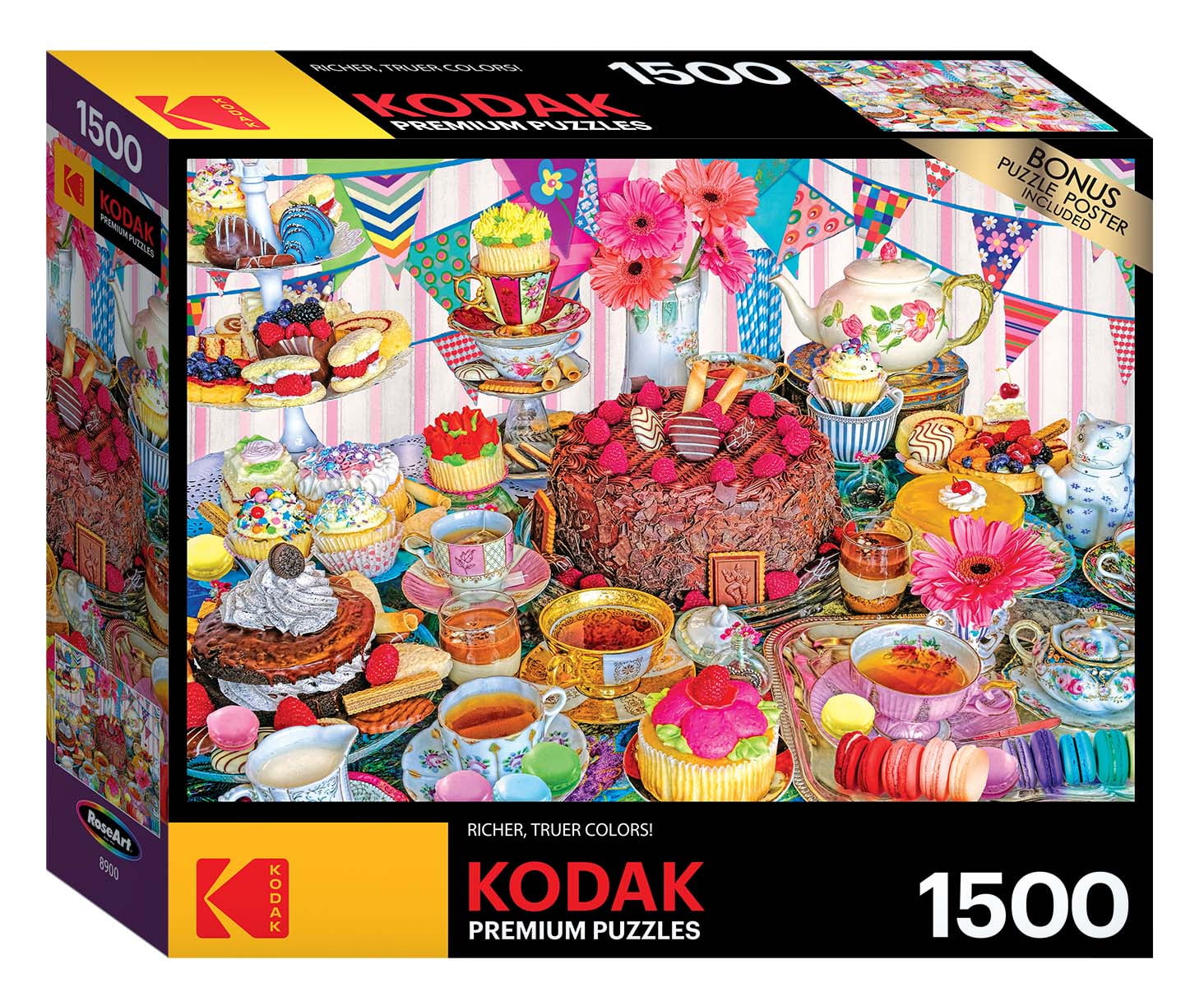 Tea Party Tent 1500 Pieces Kodak, Jigsaw Puzzle - Walmart.com