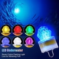 10PCS Diamond Fishing Lamp,Deep Drop Fishing Light Flashing LED Fishing ...