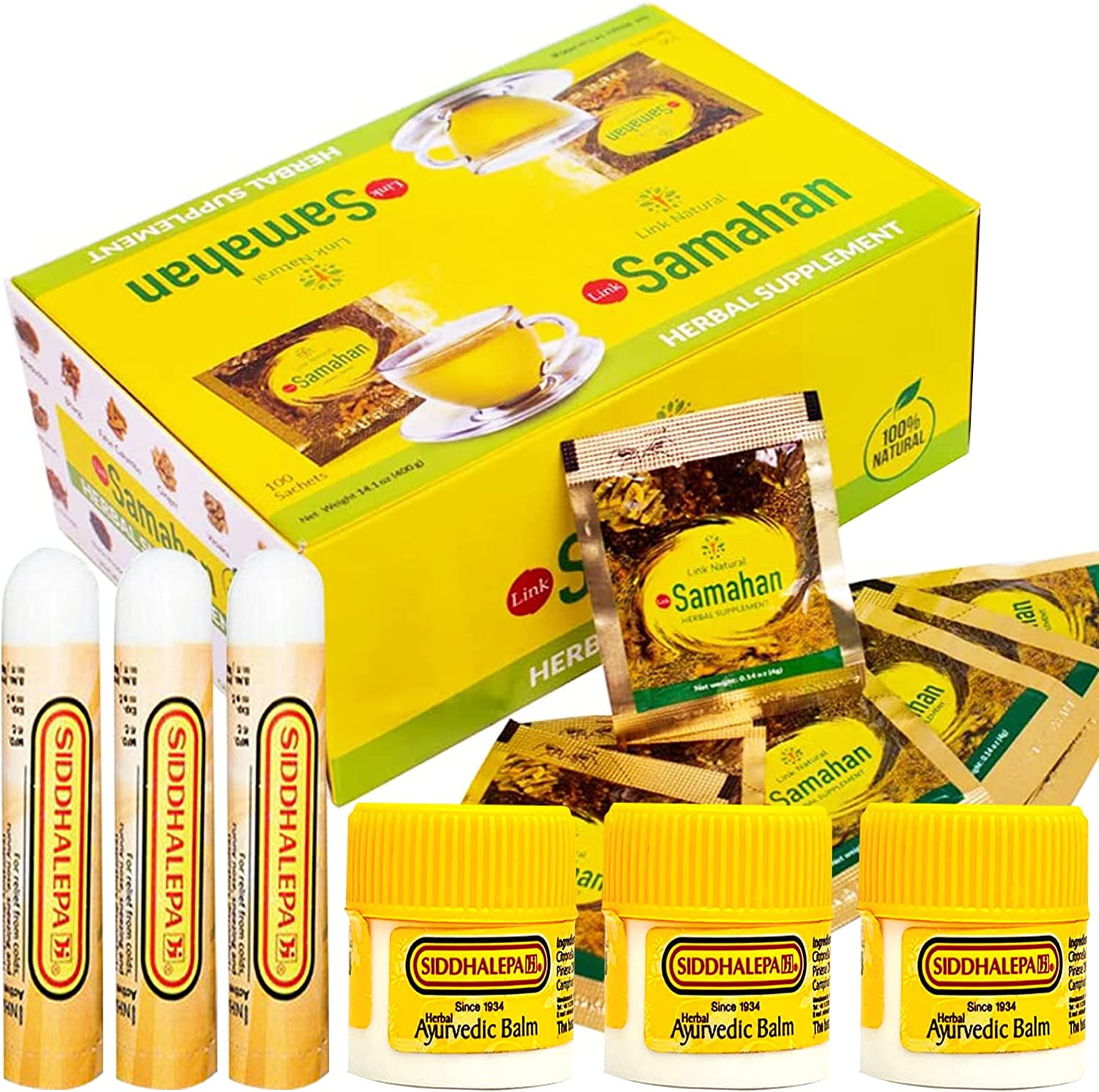 Buy Samahan Extra Care Fast Relief Value Pack X100 Tea Packets X3 ...