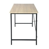 Homy Casa Writing Desk - 47.2 Industrial Style Table - Walmart.com