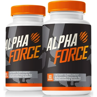S.O Labs Alpha Force for Men Supplement, Advanced Formula for Vitality ...