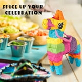 Mini Donkey Pinata Set - 3 Pack 4"x7" for Fiesta Party Decorations and ...