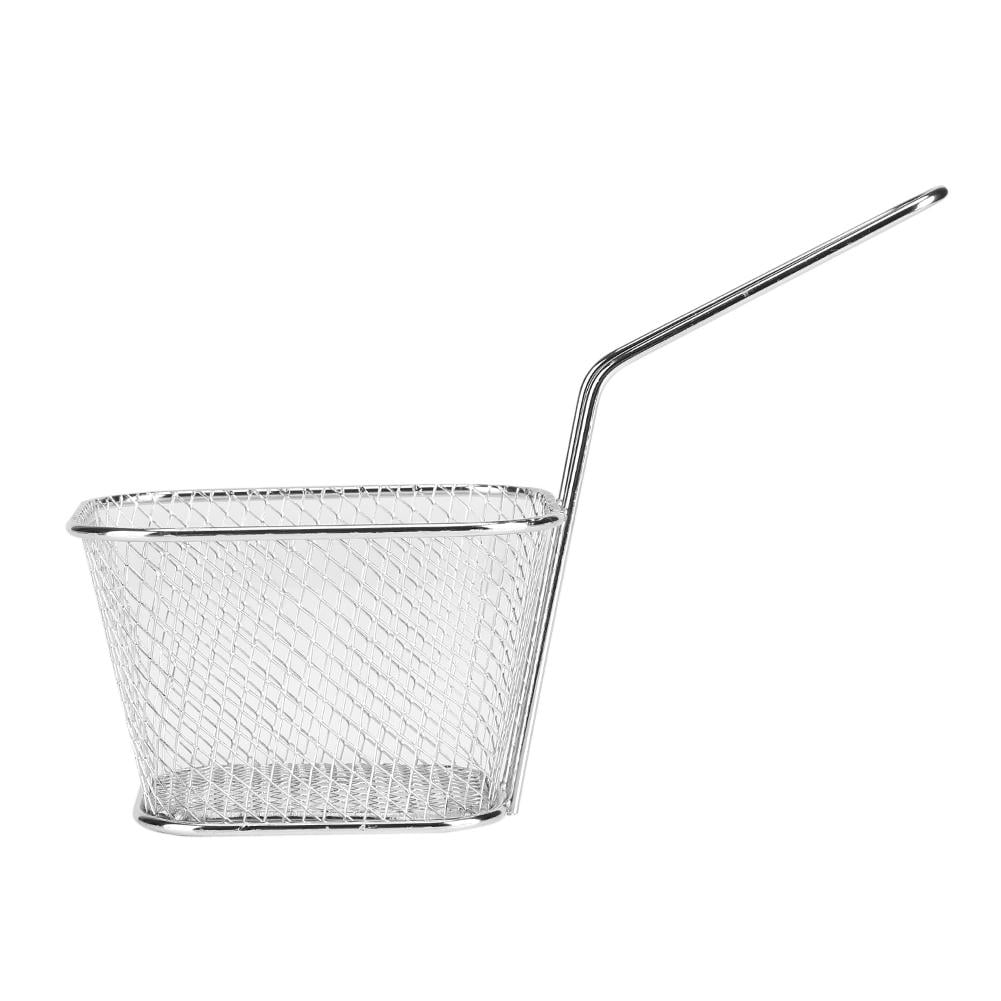 Rdeghly Small Gold Metal Baskets for Serving Chips Fryer Cooking Tool ...