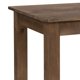 Jessamine 46" x 30" Rectangular Antique Rustic Solid Pine Farm Dining ...