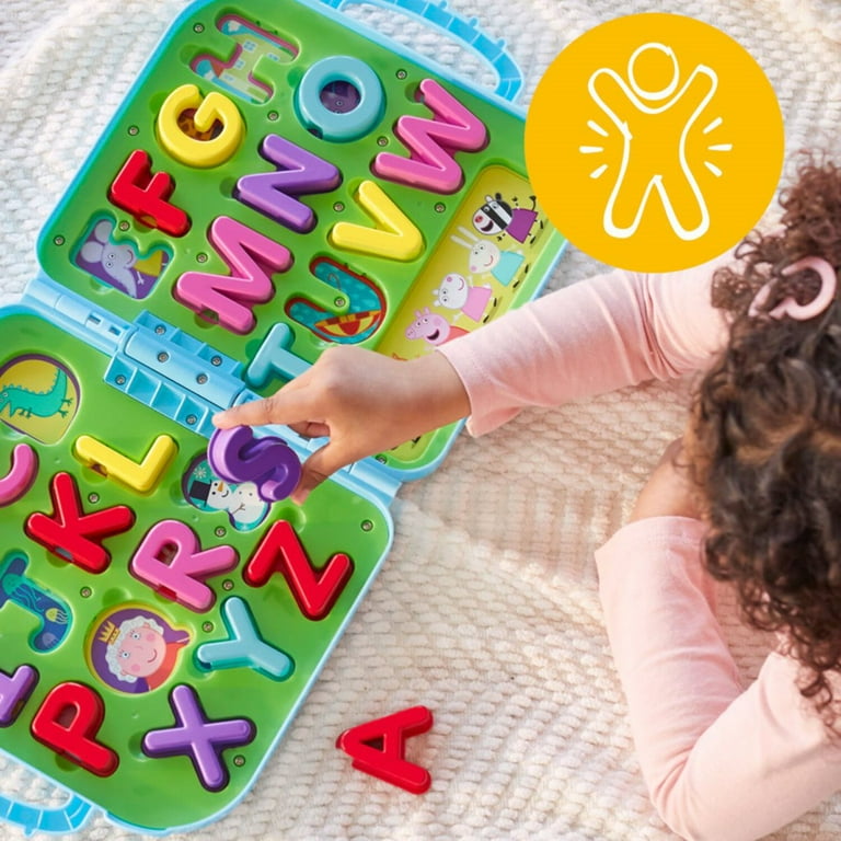 Abc Peppa Pig Puzzle Learning Alphabet Letters