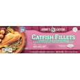 Guidry's Frozen Catfish Fillets, 4lb Box, 3-7oz Raw Fillets, Gluten ...
