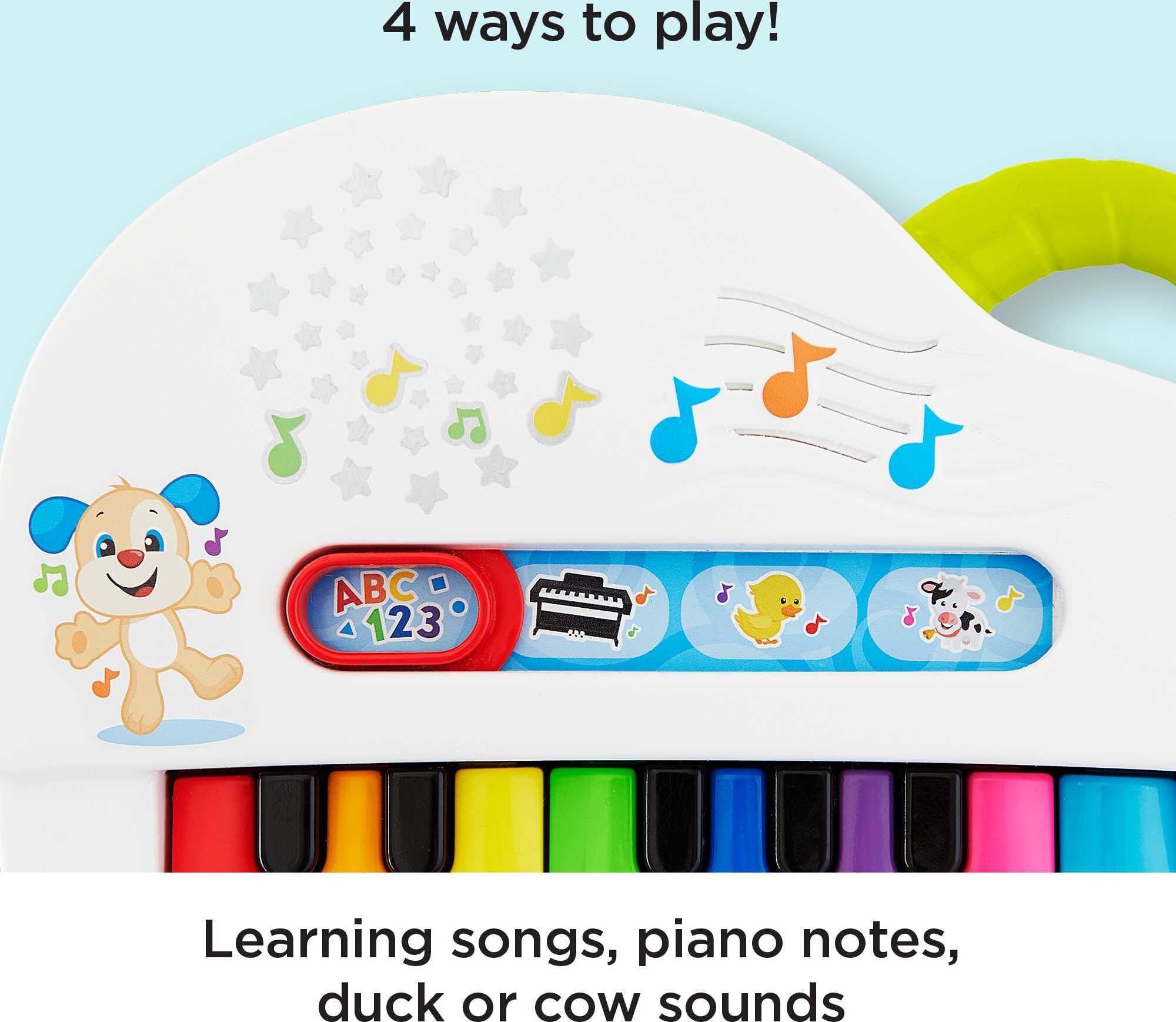 Buy Fisher-Price Laugh and Learn Silly Sounds Light-up Piano Online at ...